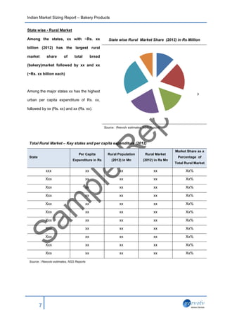 Sample report final market size - bakery products | PDF | Management ...