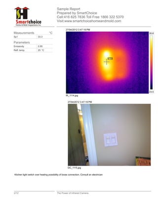 Sample report infrared home inspection | PDF
