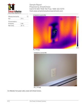 Sample report infrared home inspection | PDF
