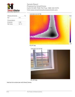 Sample report infrared home inspection | PDF