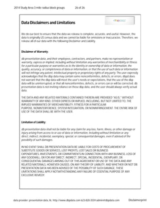 Sample study area report 1.5 mi. radius, US census data, demographics ...