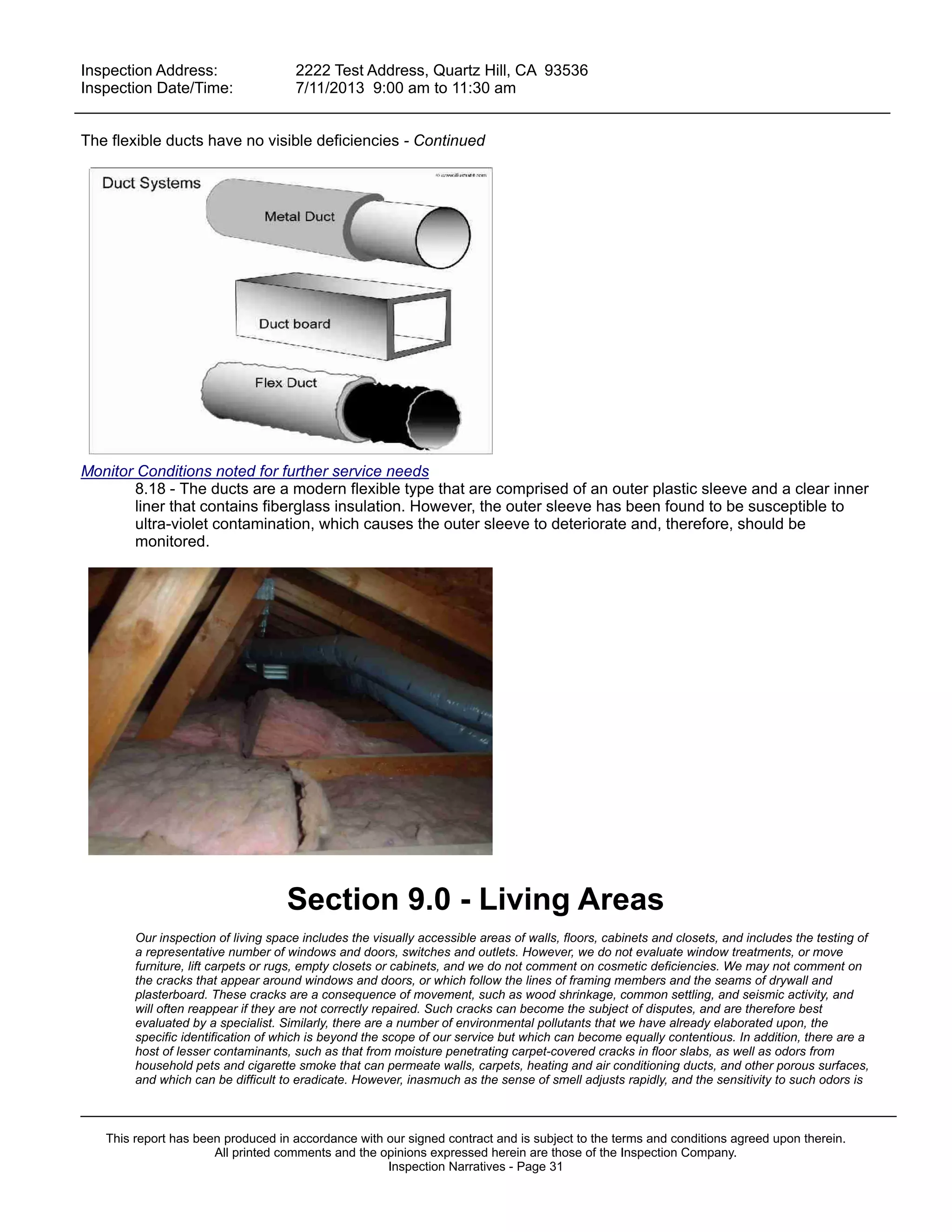 Sample Home Inspection Report | PDF
