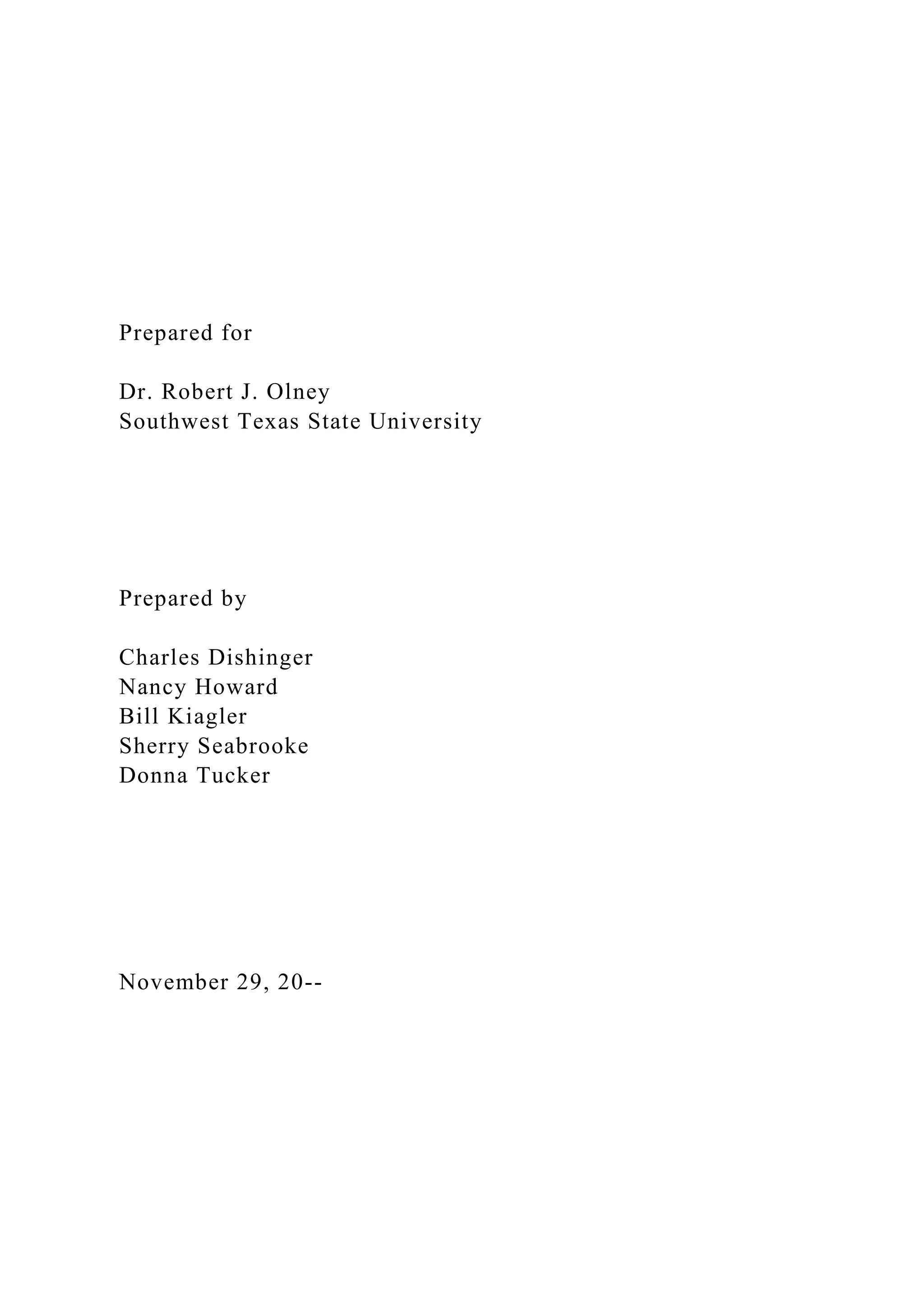 Sample Report A Formal Report .docx