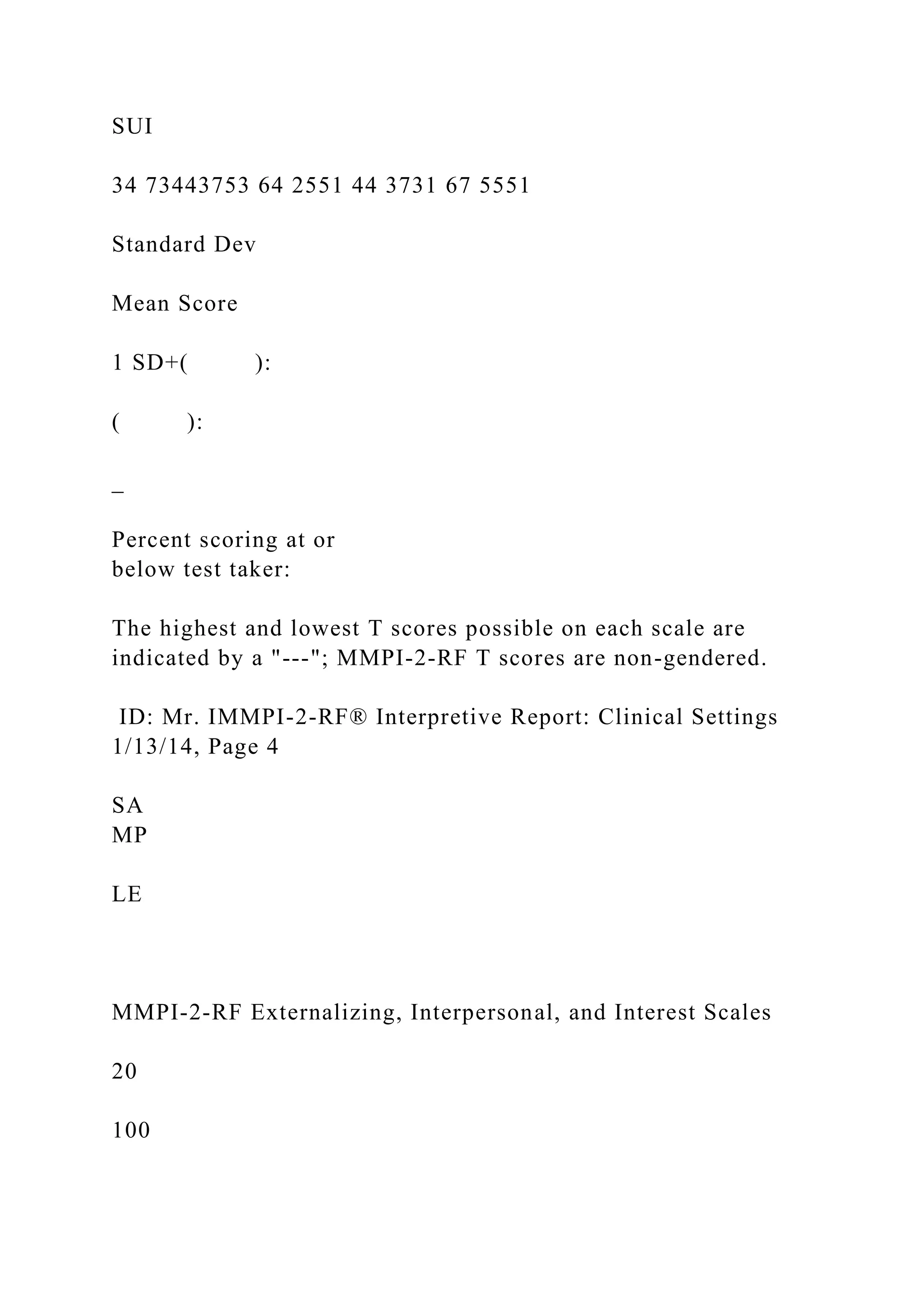 SAMPLE REPORTCase descriptions do not accompany MMPI-2-RF .docx