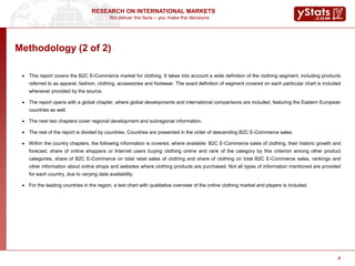 Sample Report: Eastern Europe Clothing B2C E-Commerce Market 2015 | PPT