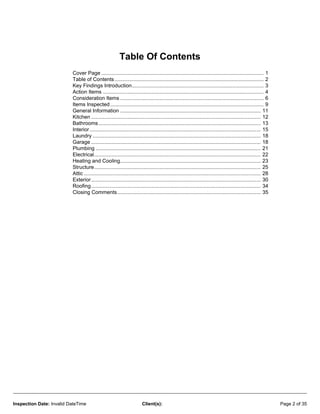 Cincinnati Home Inspector Sample Inspection Report | PDF