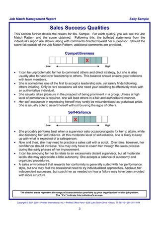 Sample Report Of PSI Management Report | PDF