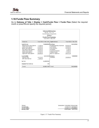 Sample reports in tally erp 9 | PDF