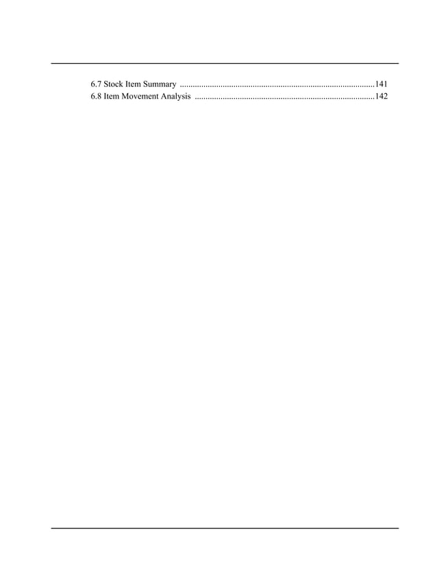 Sample reports in tally erp 9 | PDF