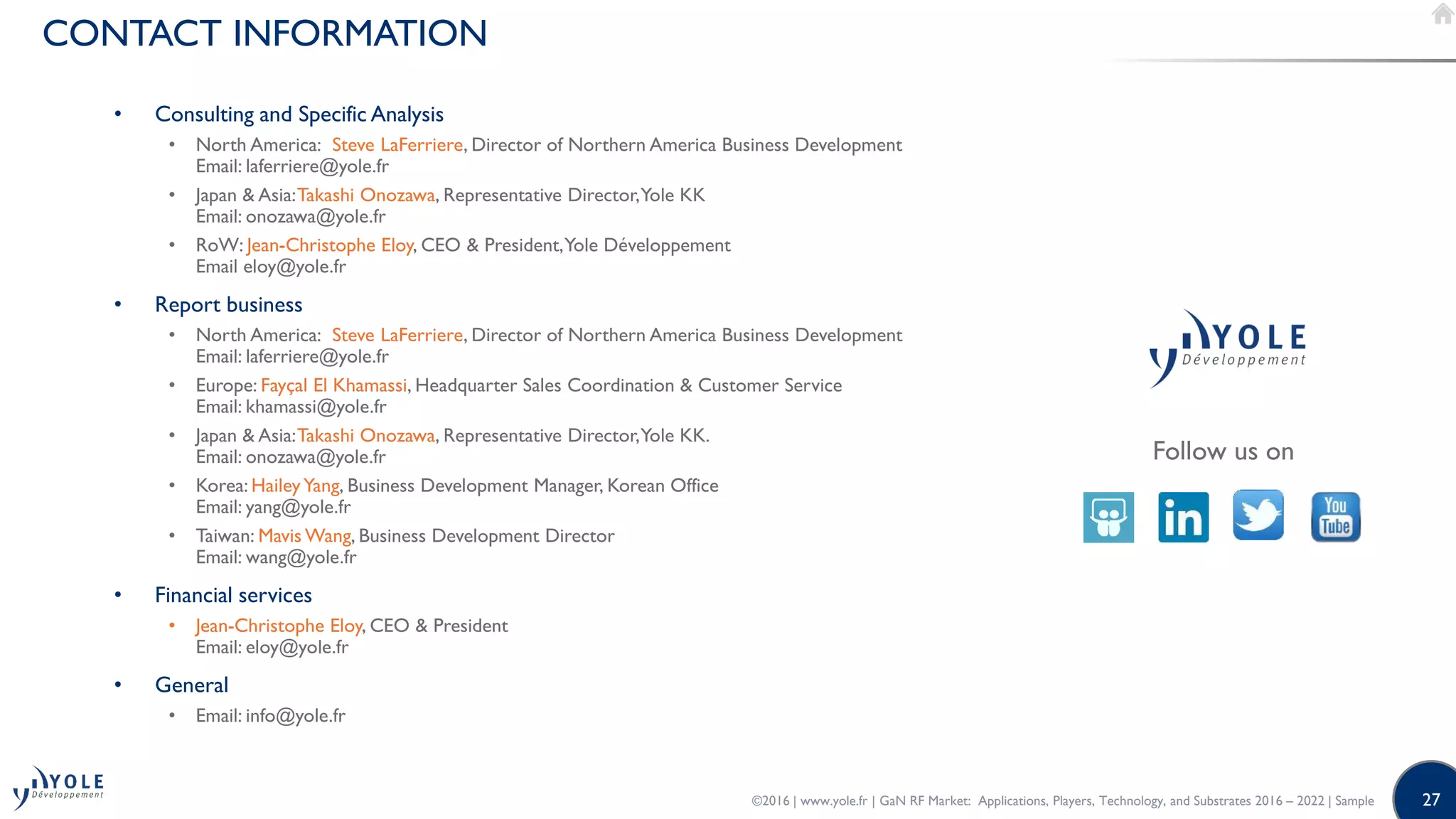 GaN RF Market Applications, players, devices & substrates 2016 - 2022 ...