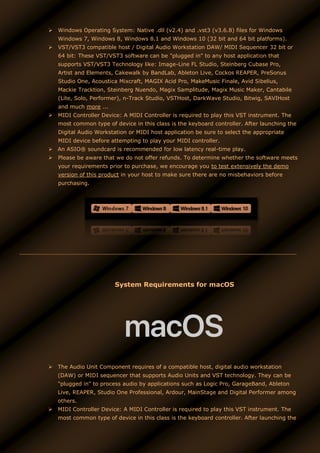 SamplerFont SoundFont Player VST VST3 64 bit for Windows and Audio Unit ...