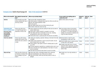 Sample risk assessment roadhaulage | PDF | Commercial Trucks | Auto ...