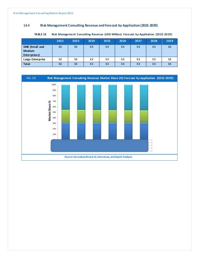 Sample Risk Management Consulting Market Report 2022 | PDF
