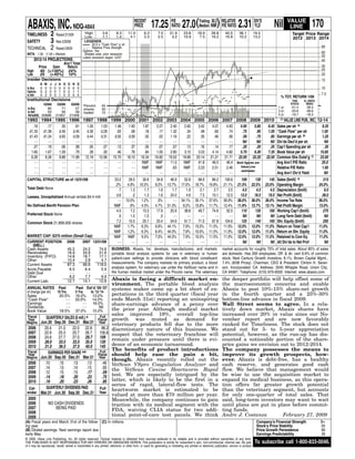 Value Line Sample Feb 2009 | PDF