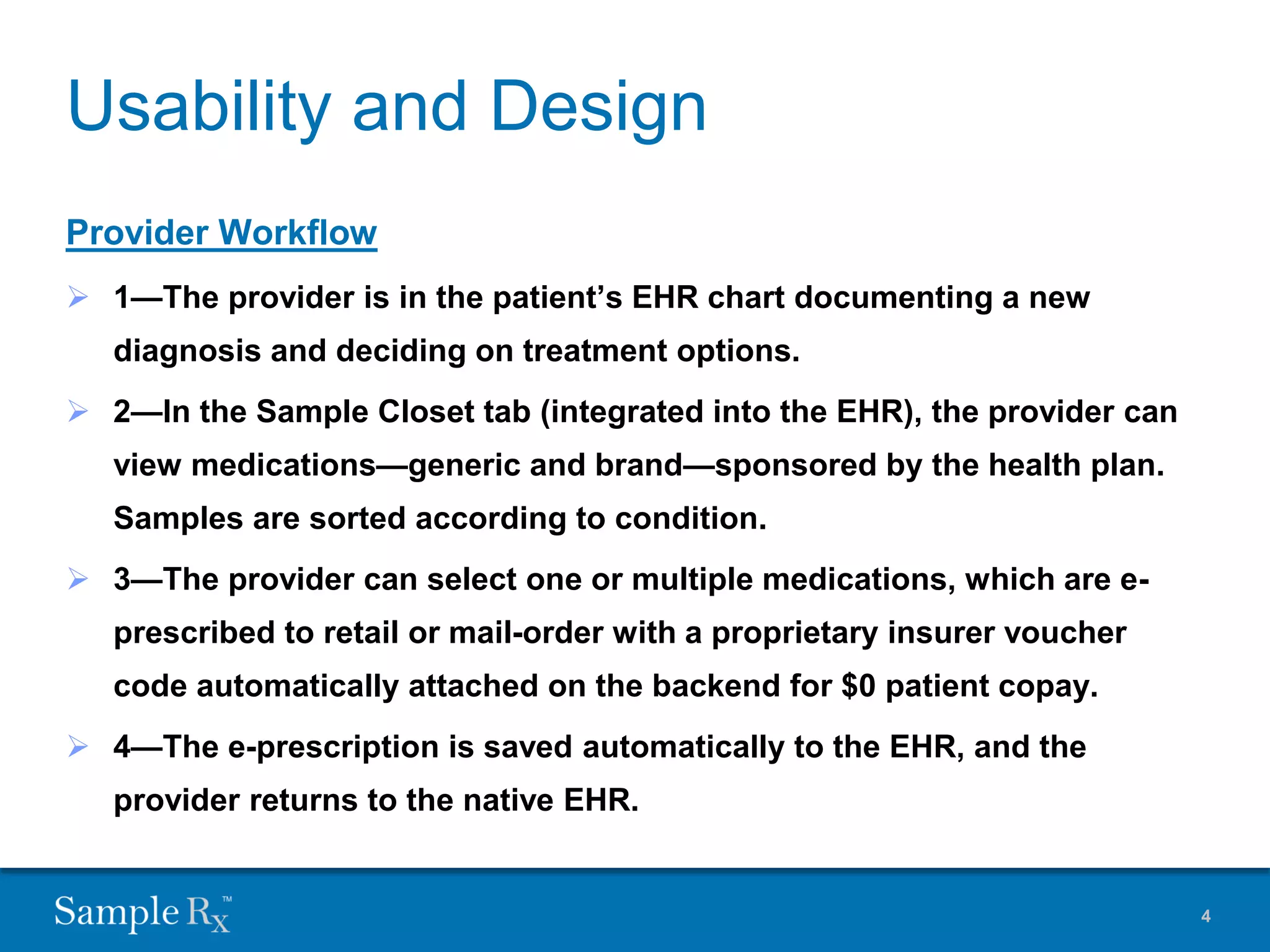 SampleRX: Allscripts Open App Challenge | PPT