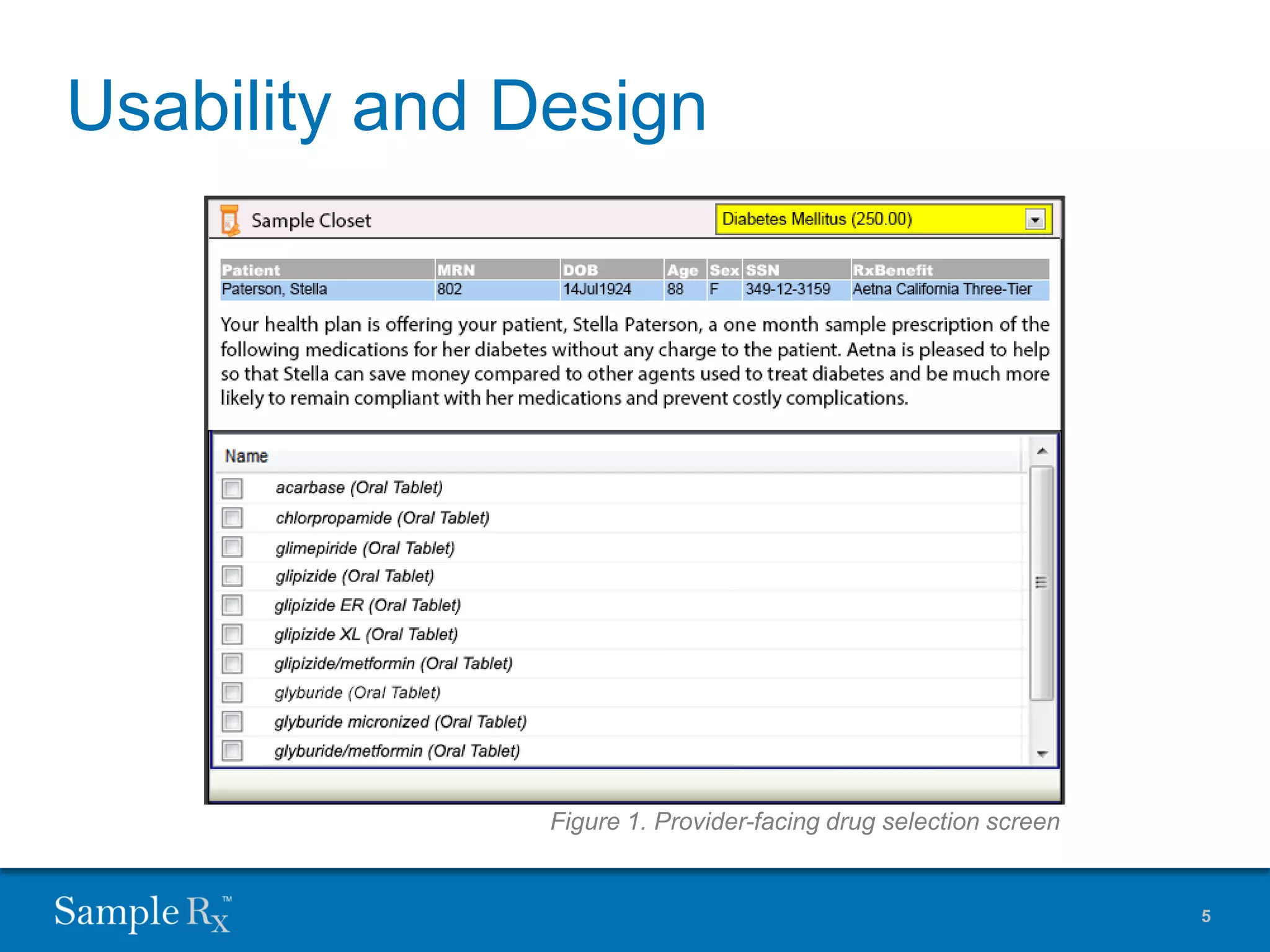 SampleRX: Allscripts Open App Challenge | PPT
