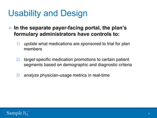 SampleRX: Allscripts Open App Challenge | PPT