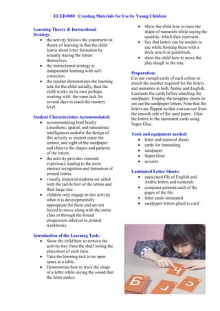 Sample sandpaper | DOC