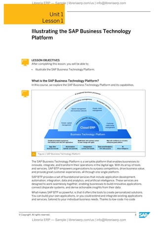 Introduction to SAP BTP Administration and Management | PDF