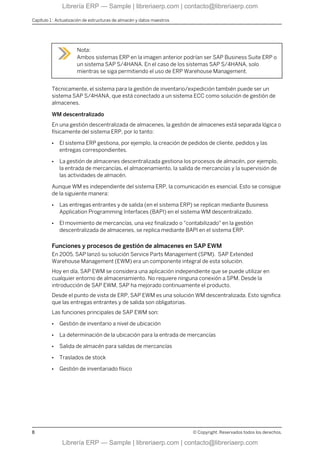 Procesos en SAP Extended Warehouse Management | PDF