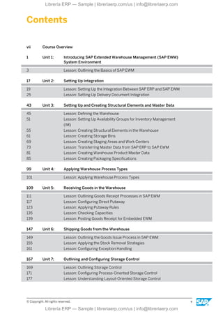 Basic Customizing in SAP Extended Warehouse Management | PDF