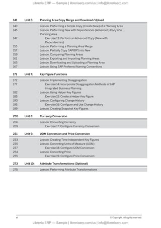 IBP300 Col2505 Advanced Configuration in SAP IBP | PDF