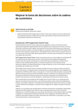 IBP500 Col2502 SAP Supply Chain Control Tower | PDF