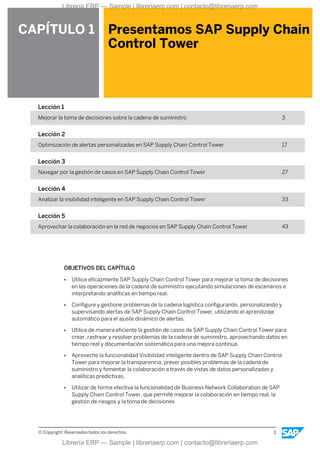 IBP500 Col2502 SAP Supply Chain Control Tower | PDF