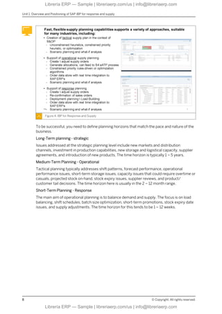 IBP800 Col2505 SAP IBP for Response and Supply | PDF