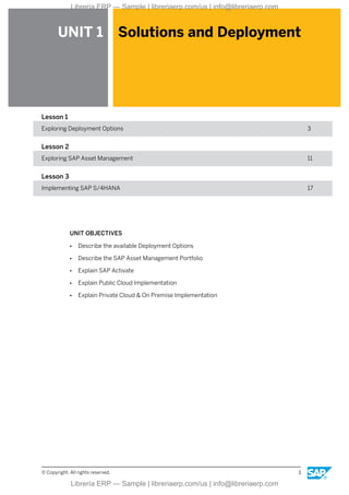 Business Processes in SAP S/4HANA Asset Management | PDF