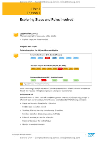 Exploring Resource Scheduling for SAP S/4HANA Asset Management | PDF