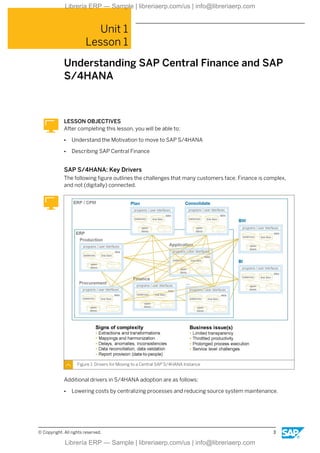 SAP Central Finance Overview in SAP S/4HANA | PDF