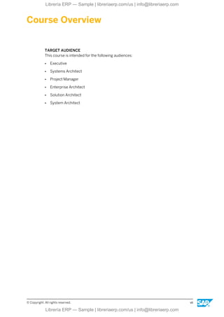 SAP Central Finance Overview in SAP S/4HANA | PDF