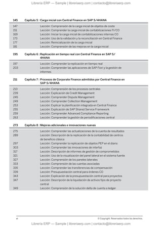 Implementación de Central Finance en SAP S/4HANA | PDF