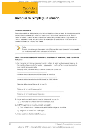 Autorizaciones en SAP ERP HCM para S/4HANA | PDF