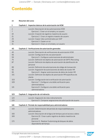 Autorizaciones en SAP ERP HCM para S/4HANA | PDF