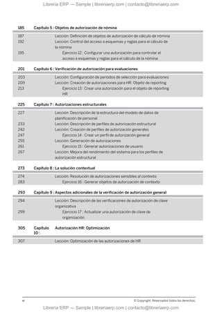 Autorizaciones en SAP ERP HCM para S/4HANA | PDF