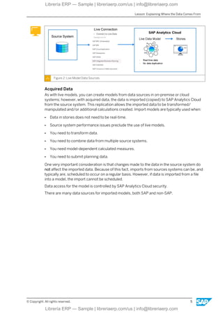 SAP Analytics Cloud: Modeling and Data Transformation | PDF