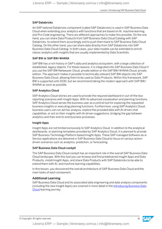 SAP Analytics Cloud: Modeling and Data Transformation | PDF