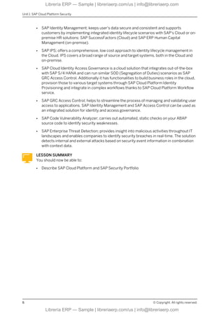 Identity and Access Management with SAP Cloud Platform | PDF