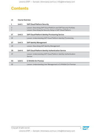 Identity and Access Management with SAP Cloud Platform | PDF