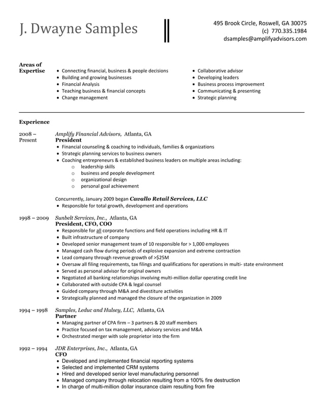 Samples Dwayne Resume (2) | PDF