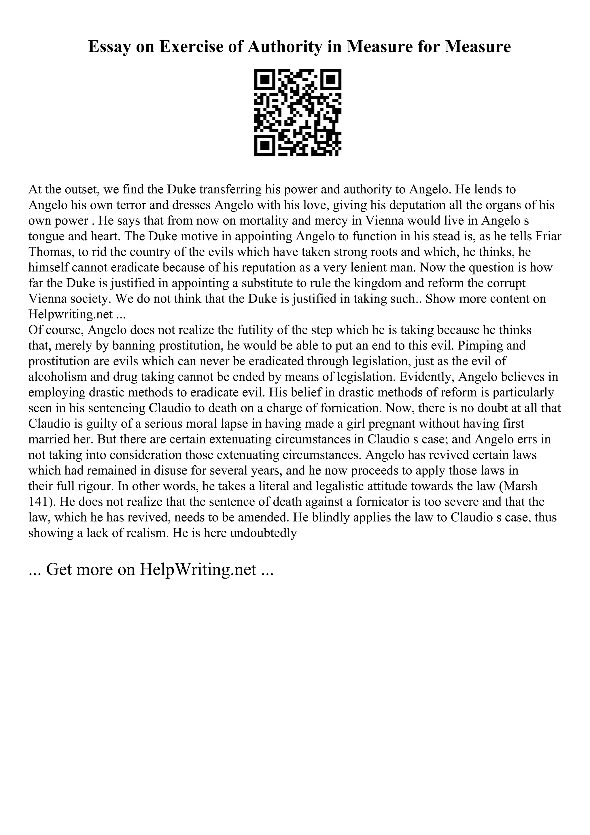 Sample Secondary Essays Medical School | PDF