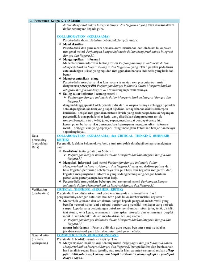 RPP sejarah Indonesia 12 revisi 2017 | DOCX