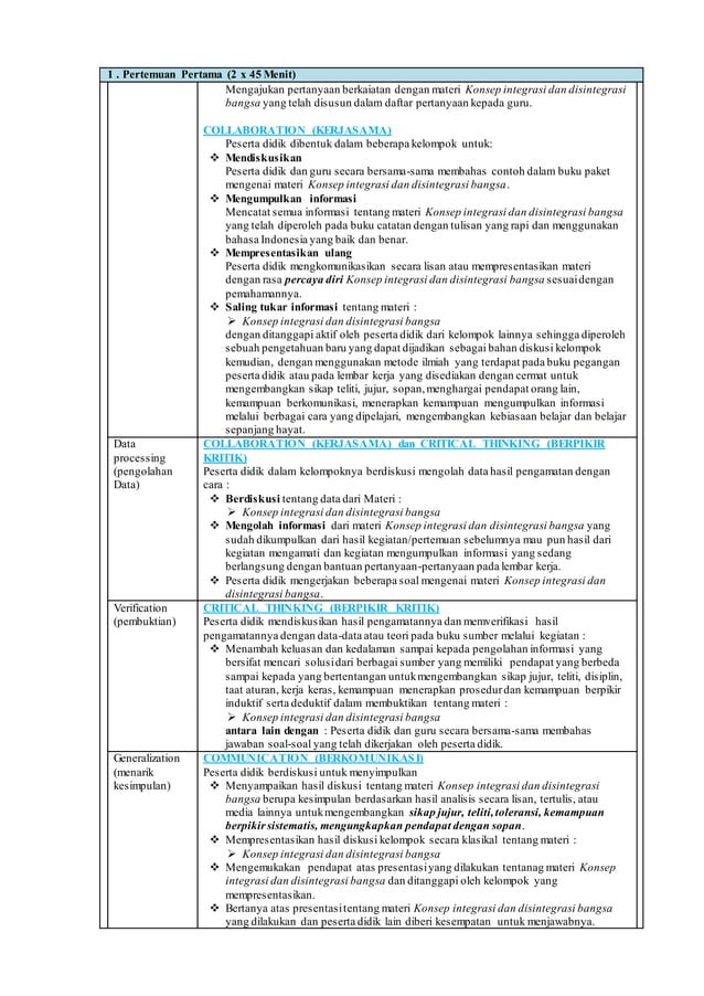 RPP sejarah Indonesia 12 revisi 2017 | PDF
