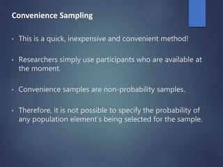 Sample Selection | PPT