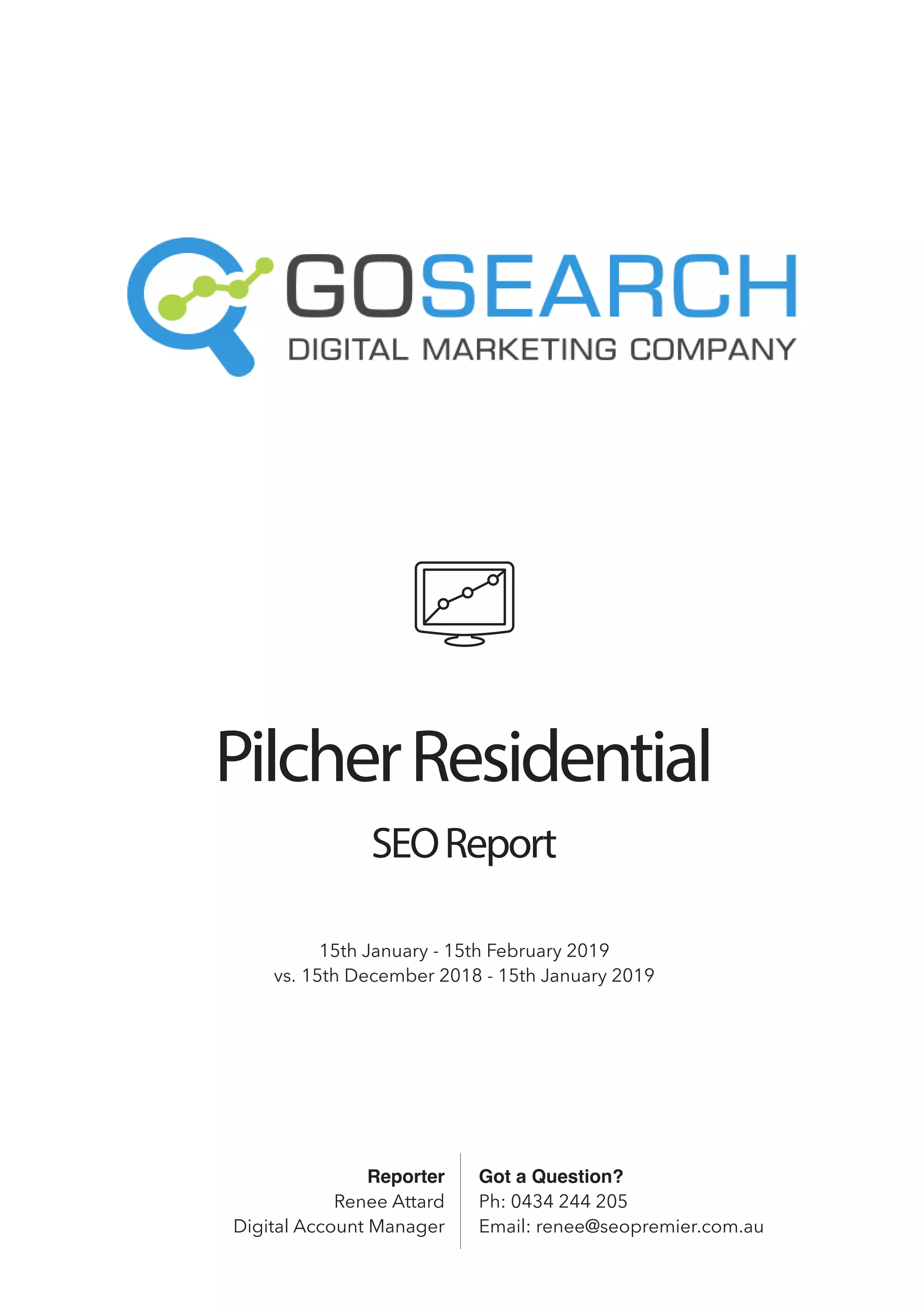 Sample SEO Report Template | PDF