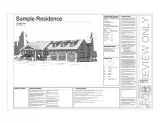 Sample Set Residential | PDF