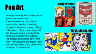 Modern Art History 1950-contemporary,pdf | PPT