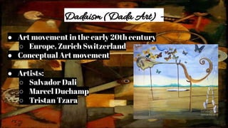 Modern Art History 1950-contemporary,pdf | PPT